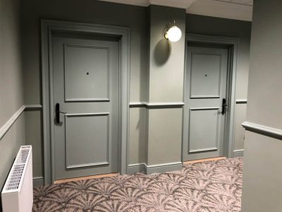 PVC Postformed Fire Doors and Fire-Rated Door Sets